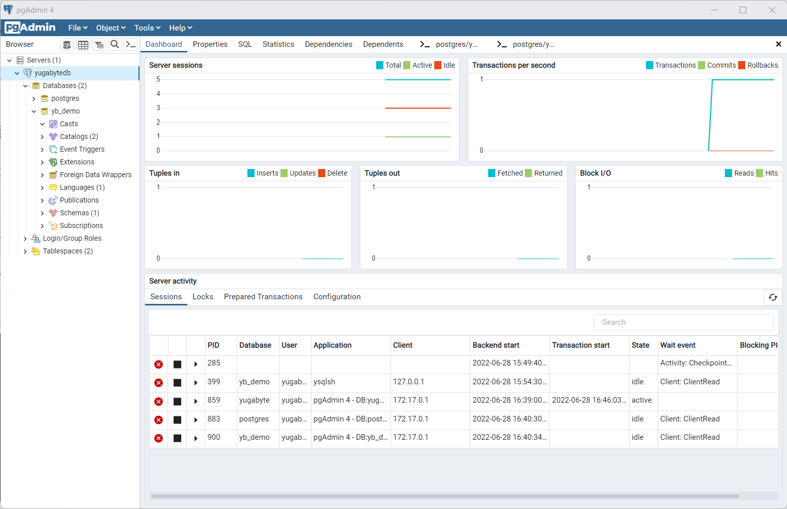 備忘録 [ICT] YugabyteDB 2.15 を Windows Docker Desktop 環境で即デプロイしてみた。 – FXFROG