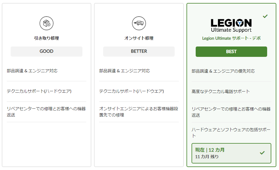 [ICT] Lenovo Legion Ultimate Support は最高の保守サービス – FXFROG